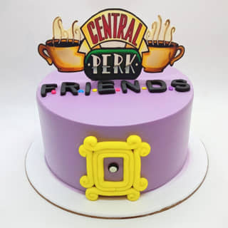 Best Friends Theme Cakes | Friends Birthday Theme Cakes