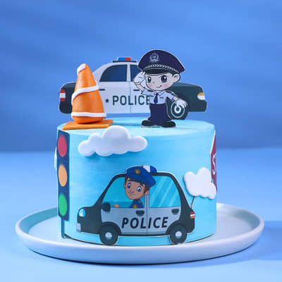 Police Cakes | Buy Police Theme Cake Online