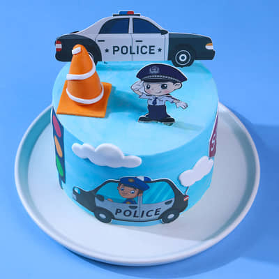 Police Cakes | Buy Police Theme Cake Online