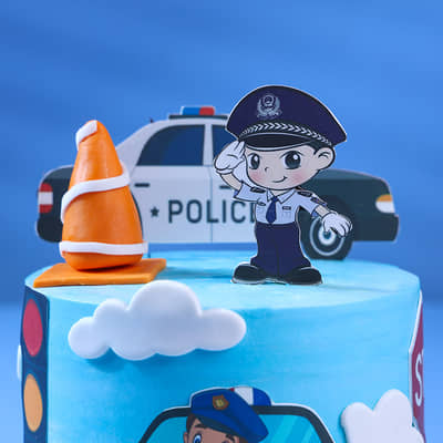 Police Cakes | Buy Police Theme Cake Online