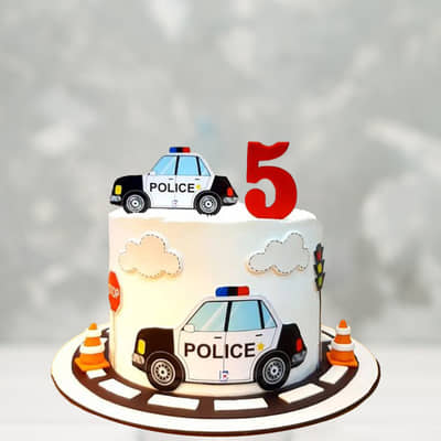 Police Cakes | Buy Police Theme Cake Online