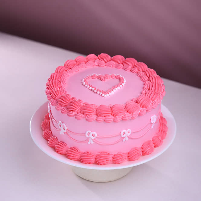 Buy Pretty Pink Barbie Theme Cake Online - Order Now