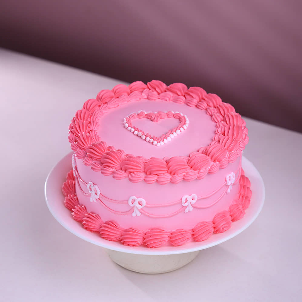 Buy Pretty Pink Barbie Theme Cake Online - Order Now