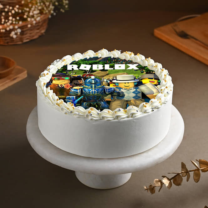 Buy Roblox Celebration Cake Online - Order Now