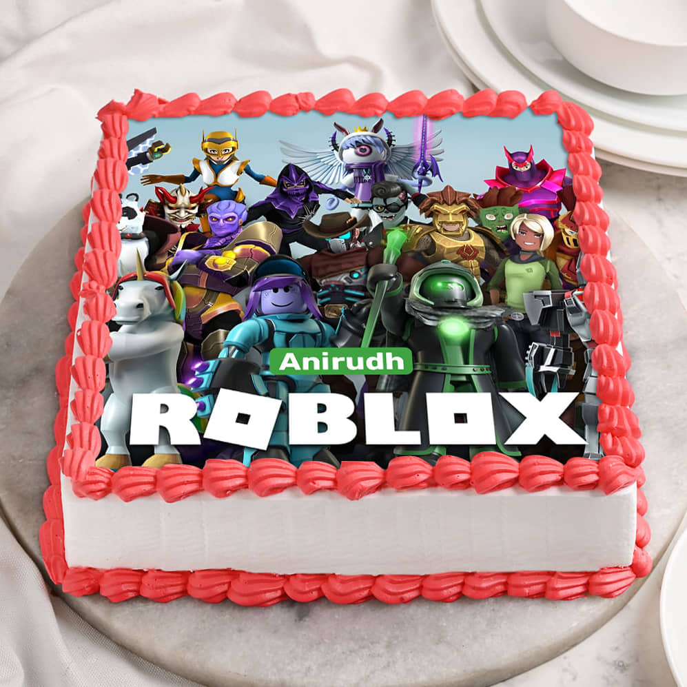 Buy Roblox Heroes Cake Online - Order Now