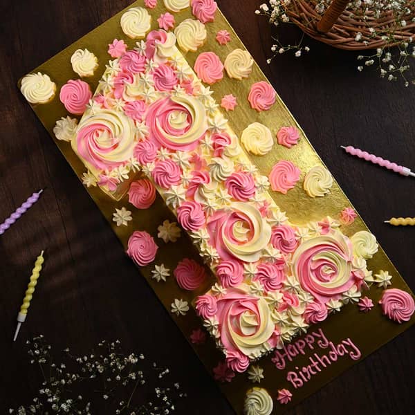 Number Cakes For Birthday & Anniversary | Order and Send Number Cakes ...