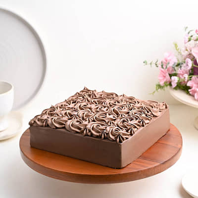 Chocolate Square Cake | Order Square Chocolate Cake Online