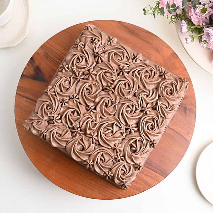 Chocolate Square Cake | Order Square Chocolate Cake Online
