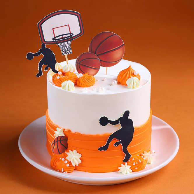 Buy Score Big Basketball Theme Cake Online - Order Now