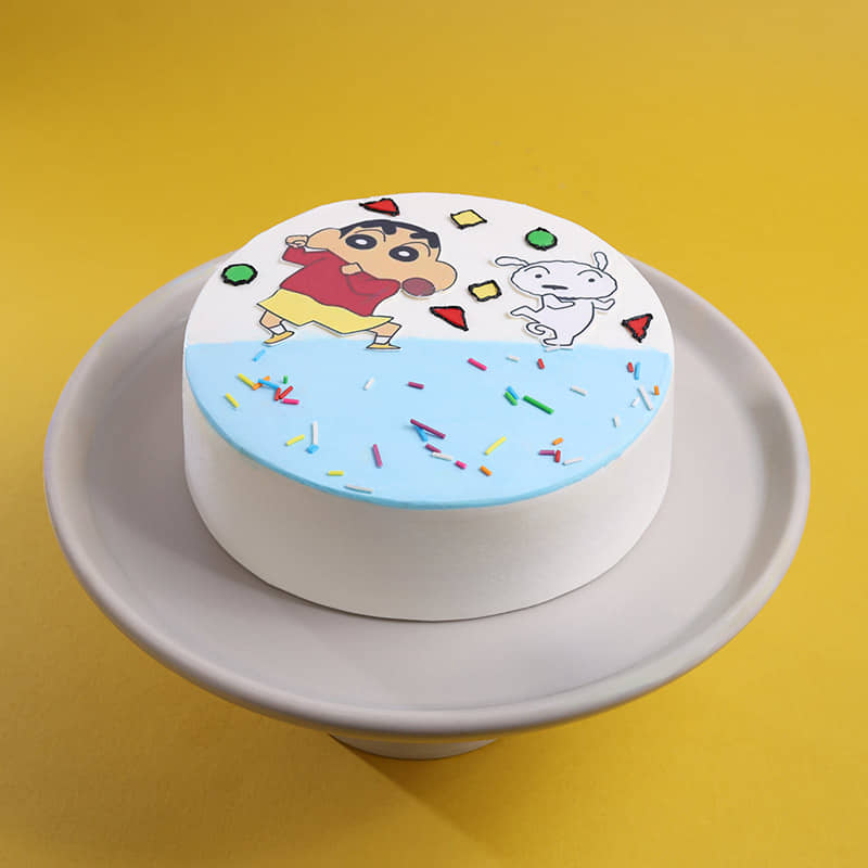 Buy Shinchan Shiro Fun Party Cake Online - Order Now