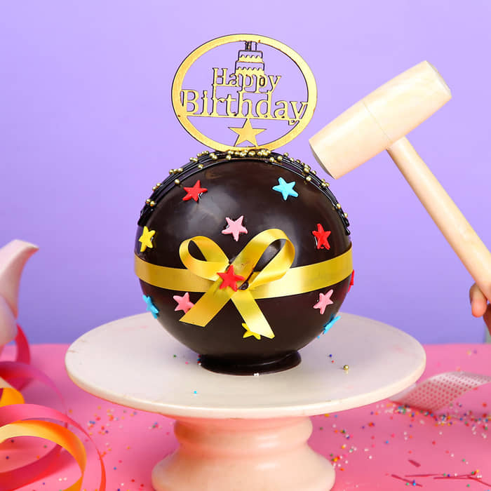 Order Pinata Cake with Hammer Online | Upto ₹350 Off