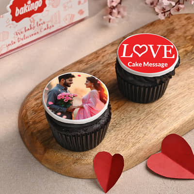 Personalised Cupcakes | Order Photo Cupcakes Online | Free Delivery