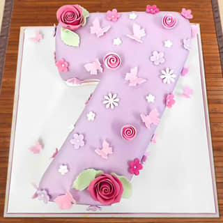 Number Cakes For Birthday & Anniversary | Order and Send Number Cakes ...