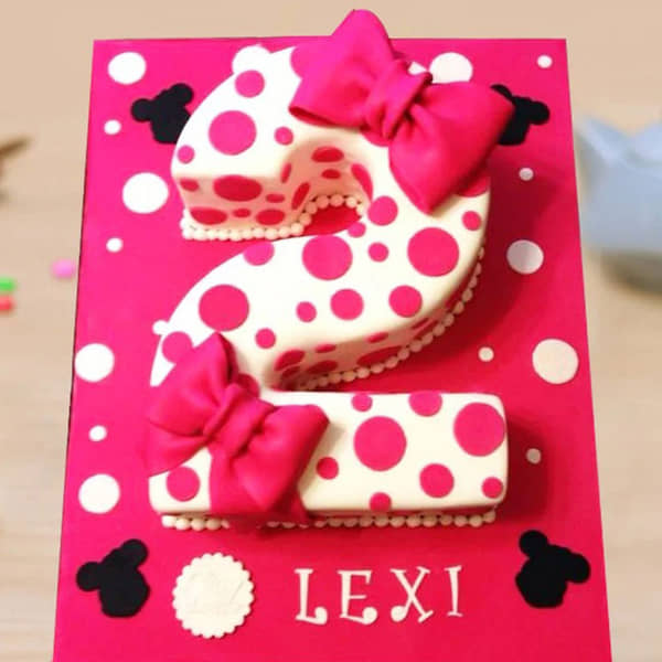 Number Cakes For Birthday & Anniversary | Order and Send Number Cakes ...