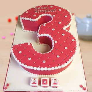 Number Cakes For Birthday & Anniversary | Order and Send Number Cakes ...