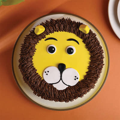 Lion Cakes | Buy Lion Theme Cake Online | Free Delivery