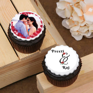 Personalised Cupcakes | Order Photo Cupcakes Online | Free Delivery