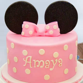 Minnie Mouse Cake | Minnie Mouse Birthday Cake for Kids