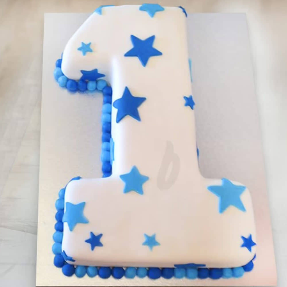 Buy Number Theme Fondant Cake Online - Order Now
