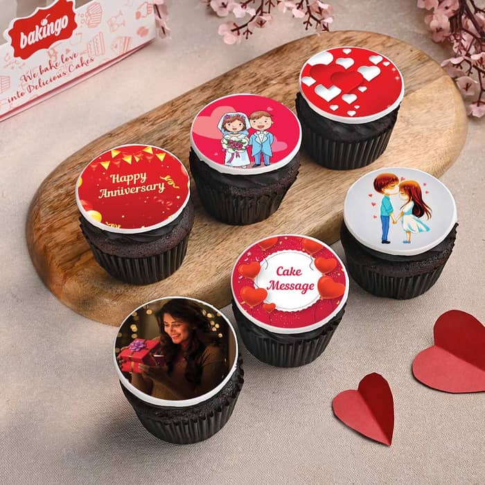 Personalised Cupcakes | Order Photo Cupcakes Online | Free Delivery