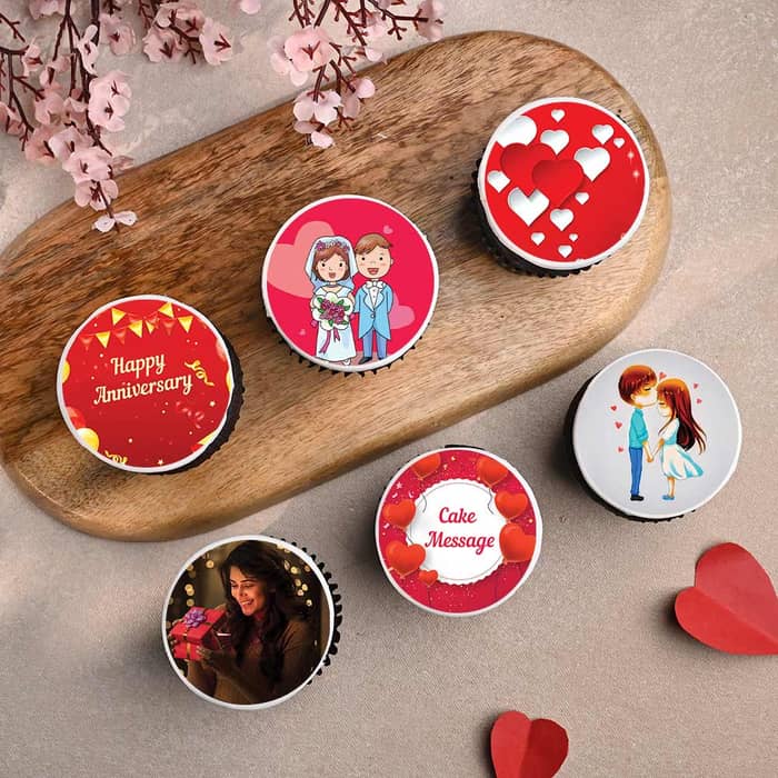 Personalised Cupcakes | Order Photo Cupcakes Online | Free Delivery