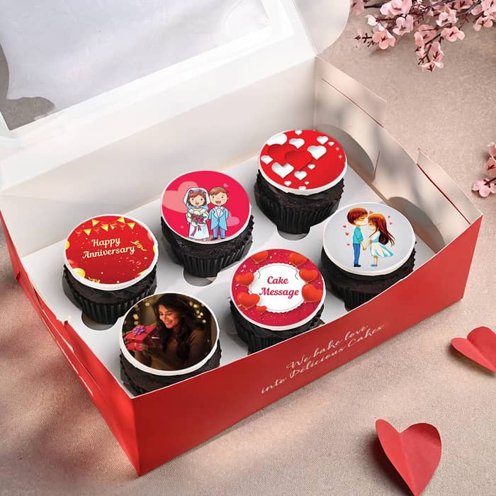 Personalised Cupcakes | Order Photo Cupcakes Online | Free Delivery