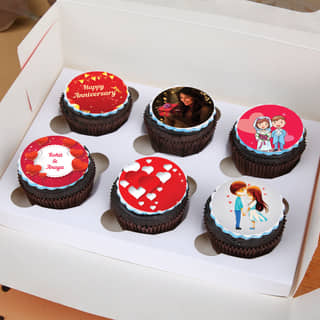 Personalised Cupcakes | Order Photo Cupcakes Online | Free Delivery
