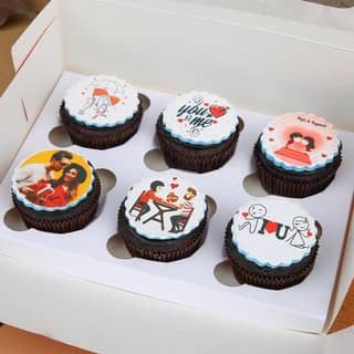 Personalised Cupcakes | Order Photo Cupcakes Online | Free Delivery