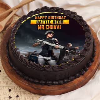 PUBG Cakes Online For PUBG Lovers | Order PUBG Photo Cake