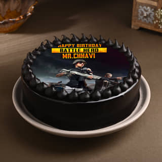 PUBG Cakes Online For PUBG Lovers | Order PUBG Photo Cake