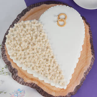 Order Heart Shape Cakes Online | Same Day Delivery