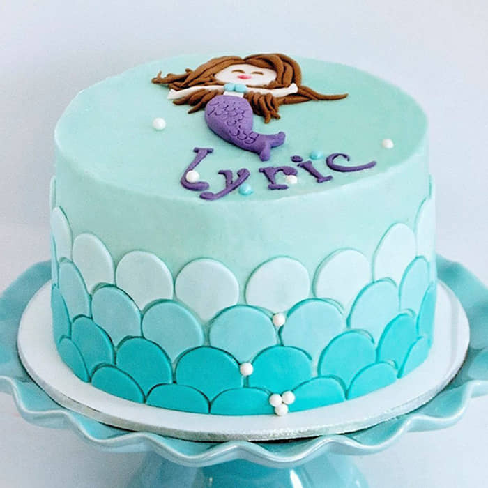 Mermaid Cakes | Mermaid Theme Cakes for Birthdays | Free Delivery