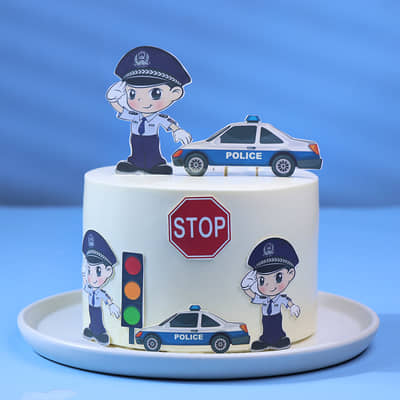 Police Cakes | Buy Police Theme Cake Online