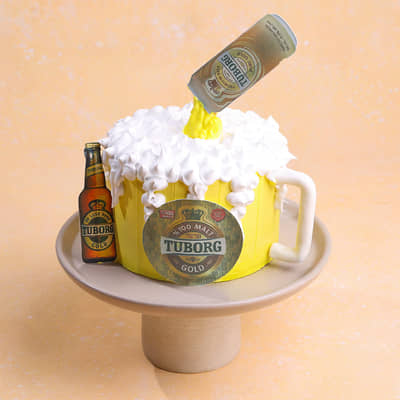Beer Cakes | Buy Beer Theme Cake Online