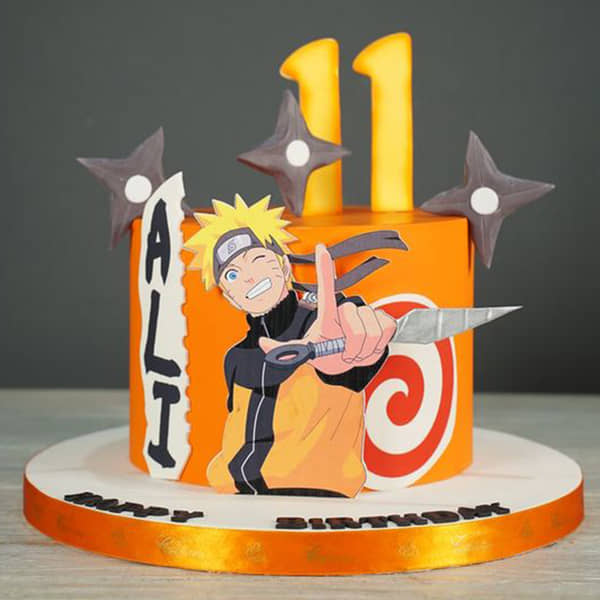 Buy Naruto Cakes Online for Kids | Naruto Theme Birthday Cakes